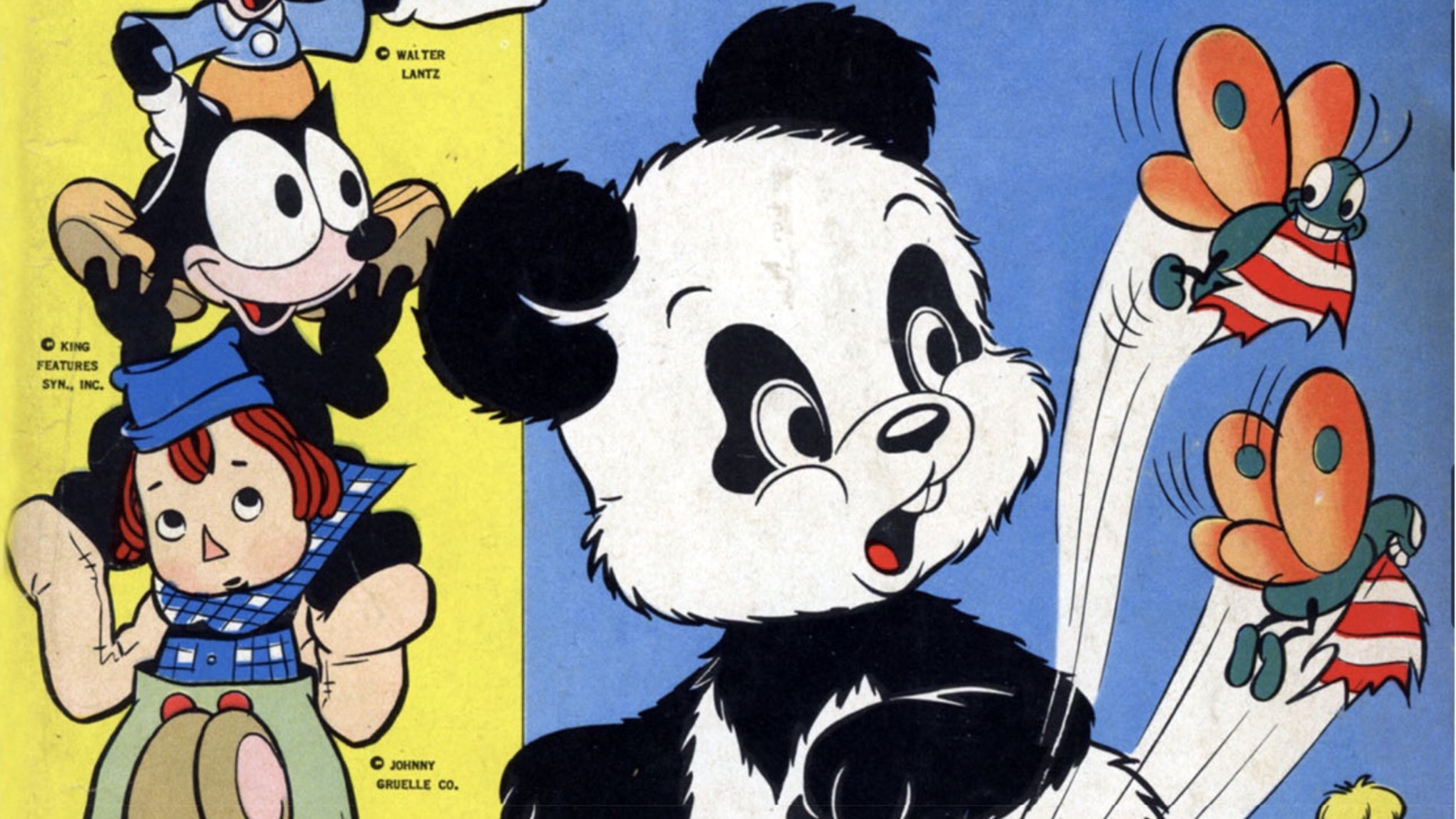 Barks tecknade Andy Panda - Rogers Seriemagasin