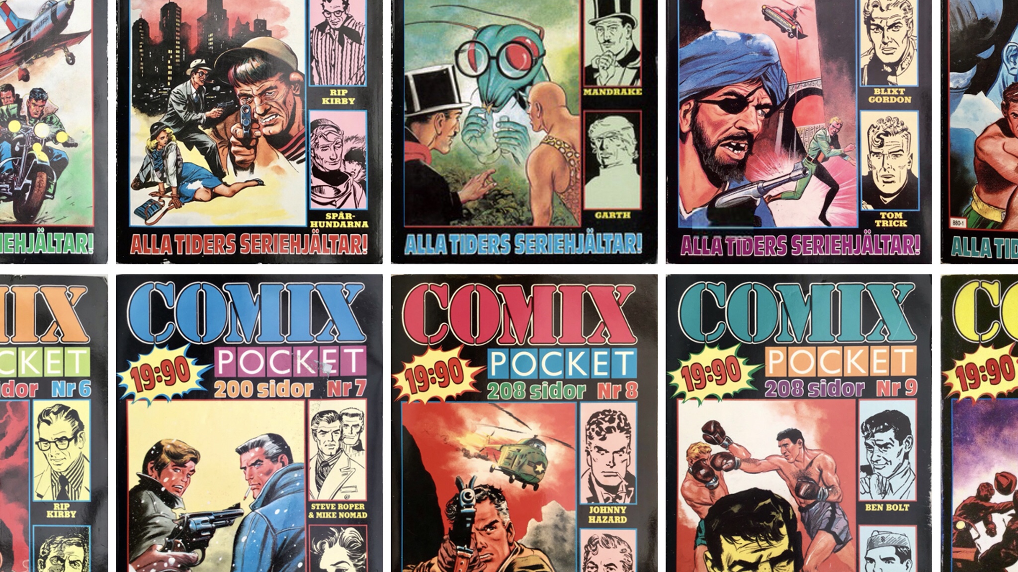 Comix pocket - Rogers Seriemagasin