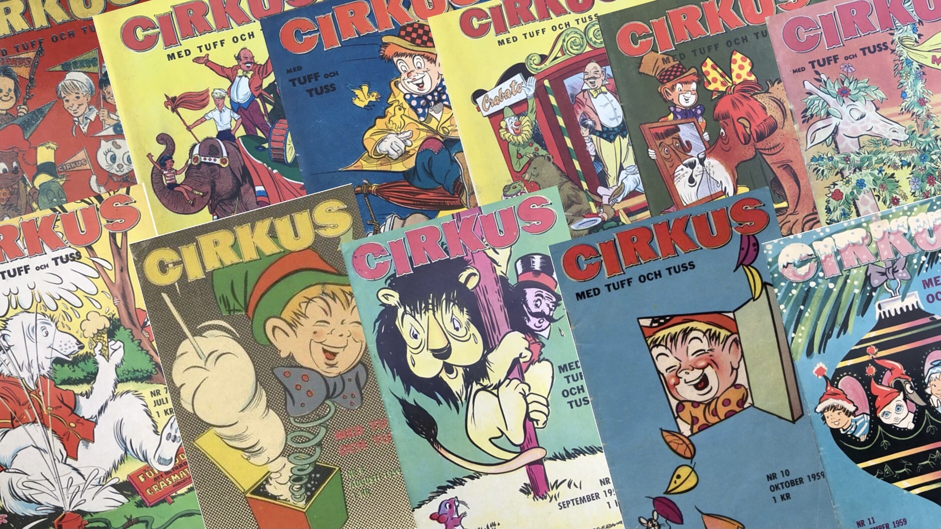 Cirkus med Tuff och Tuss - Rogers Seriemagasin