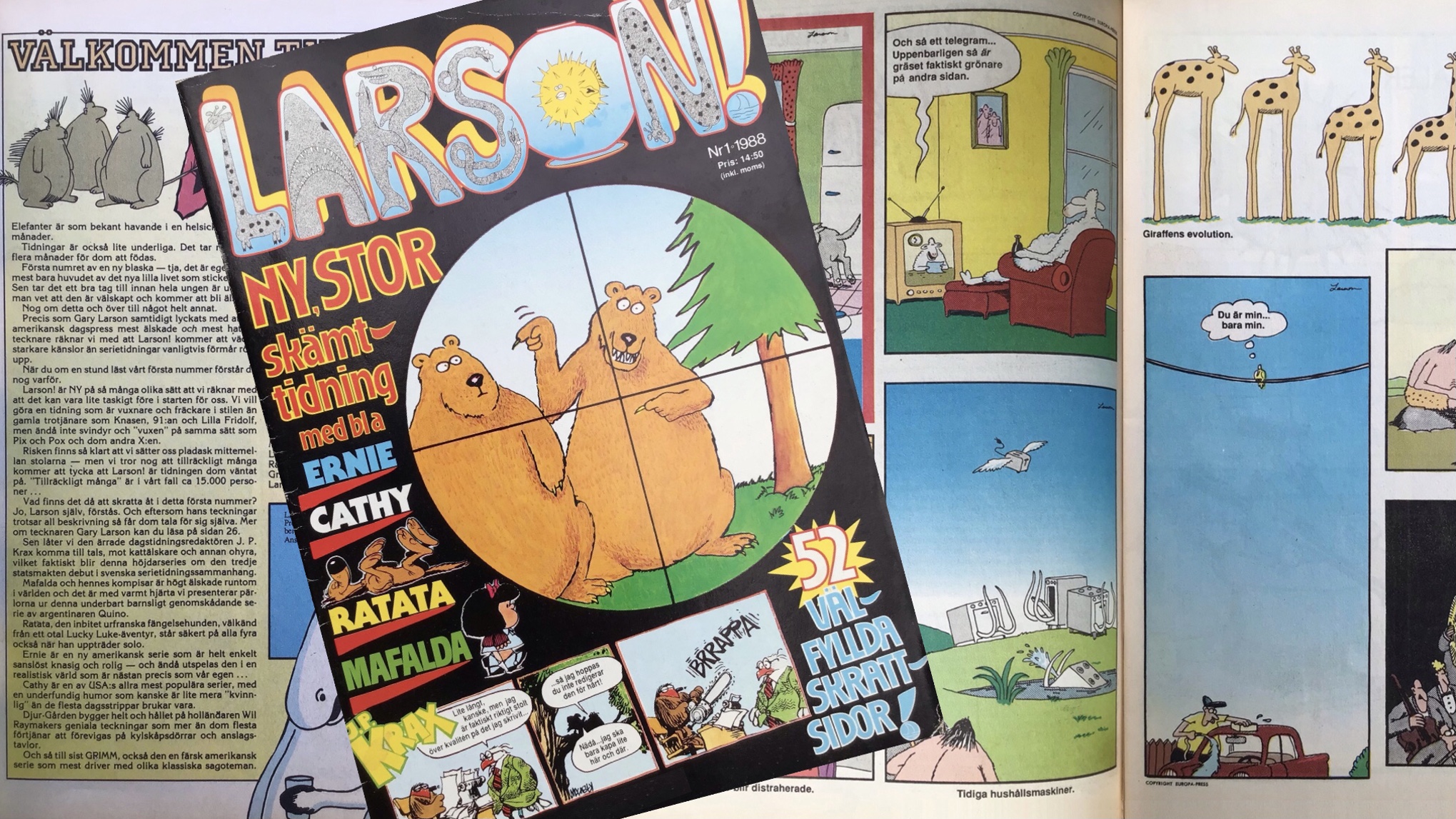 Larson! nr 1, 1988 - Rogers Seriemagasin