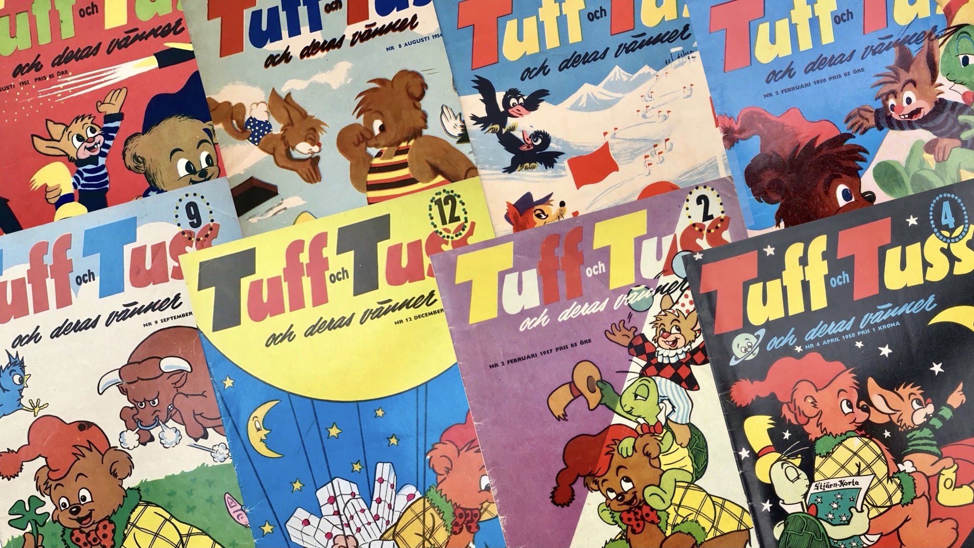Teddy i Tuff och Tuss - Rogers Seriemagasin