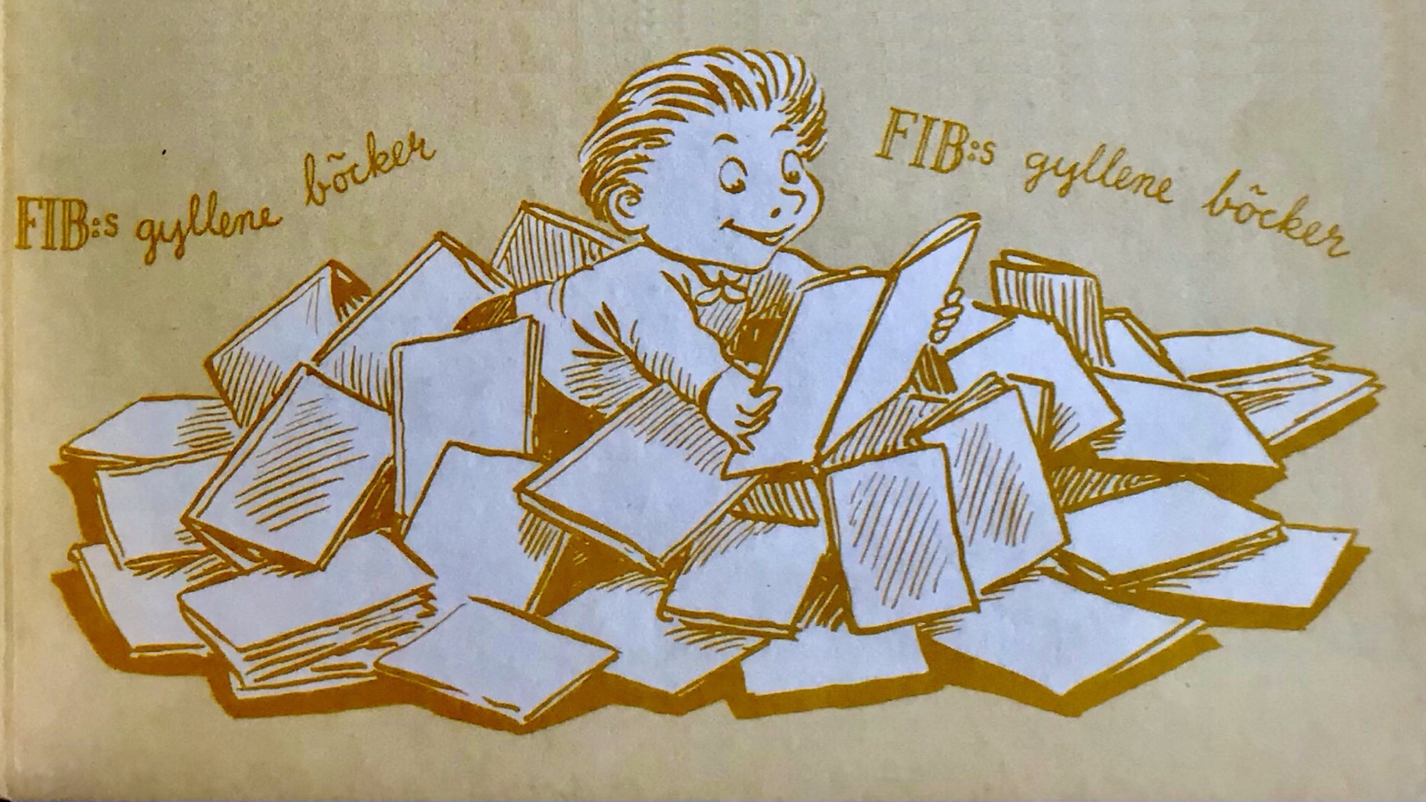 FiBs gyllene böcker på 50-talet - Rogers Seriemagasin